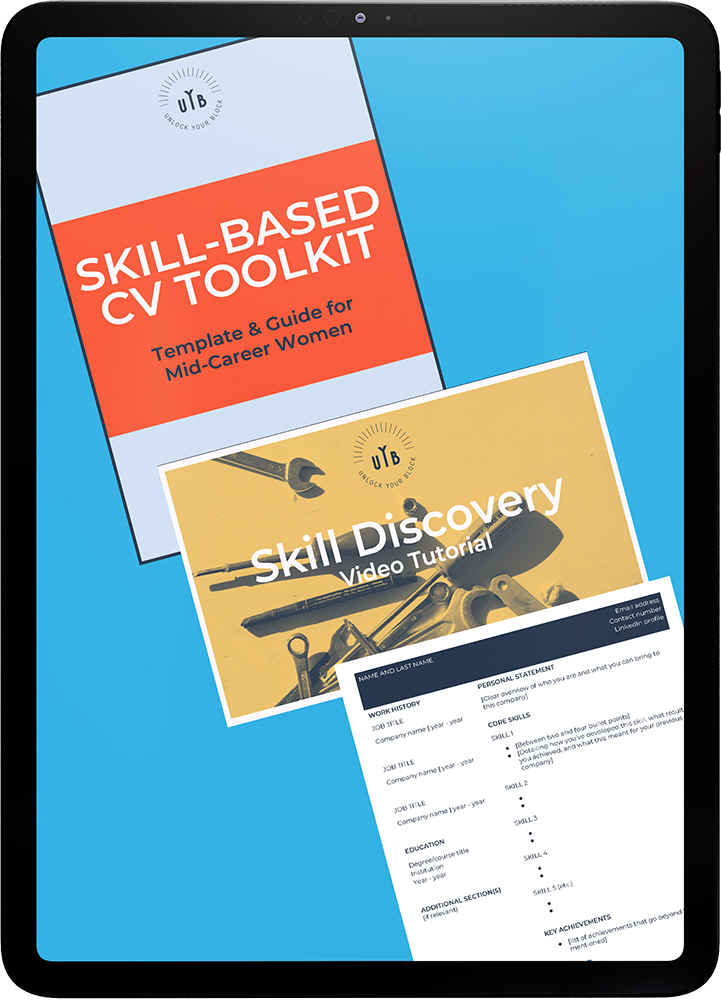 THE Skill-Based CV Template & Guide for Mid-Career Women
